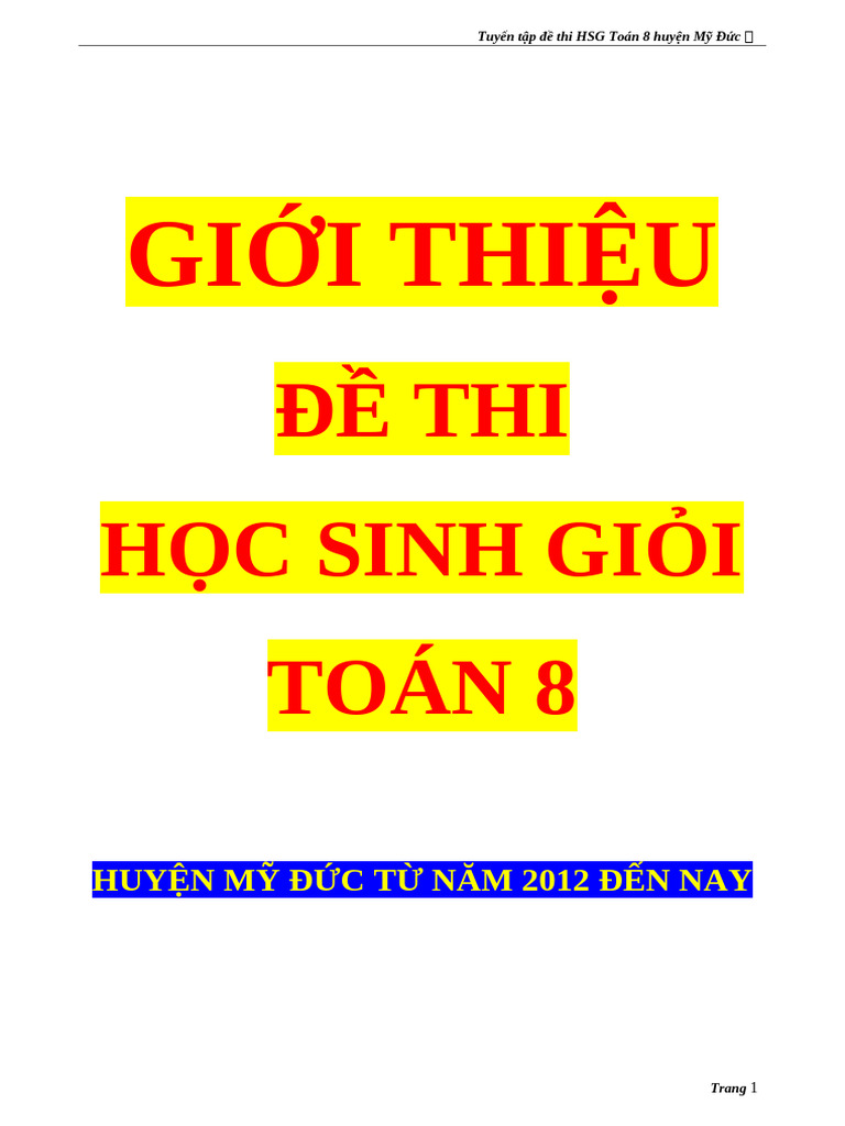 10 DE THI HSG LOP 8 MY DUC | PDF