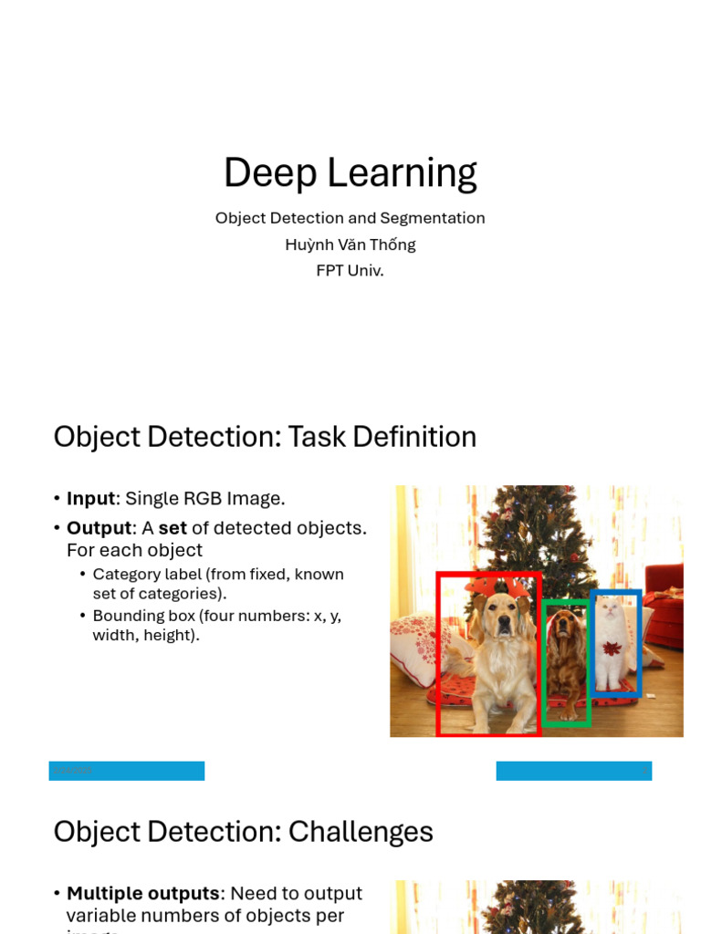 Object Detection and Segmentation | PDF | Applied Mathematics ...