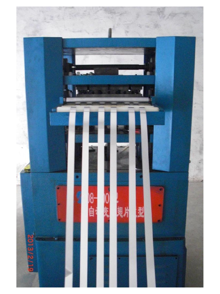 Fin Press Machine - 1 | PDF