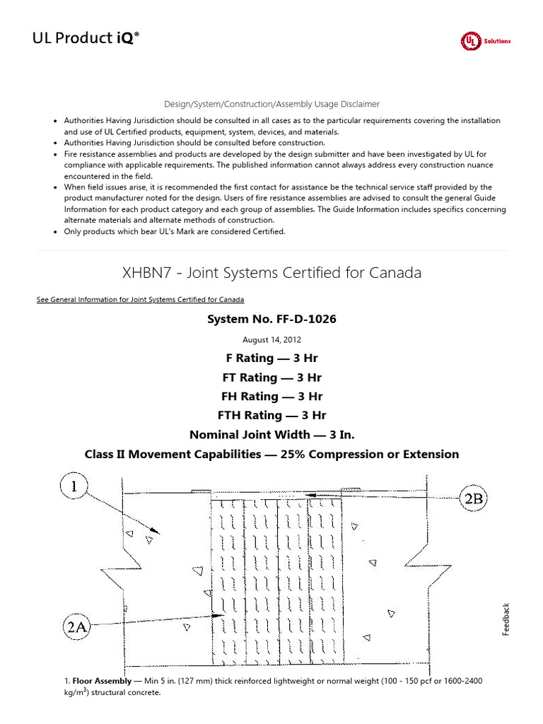 XHBN7.FF-D-1026 - UL Product Iq | PDF | Copyright | Building Materials