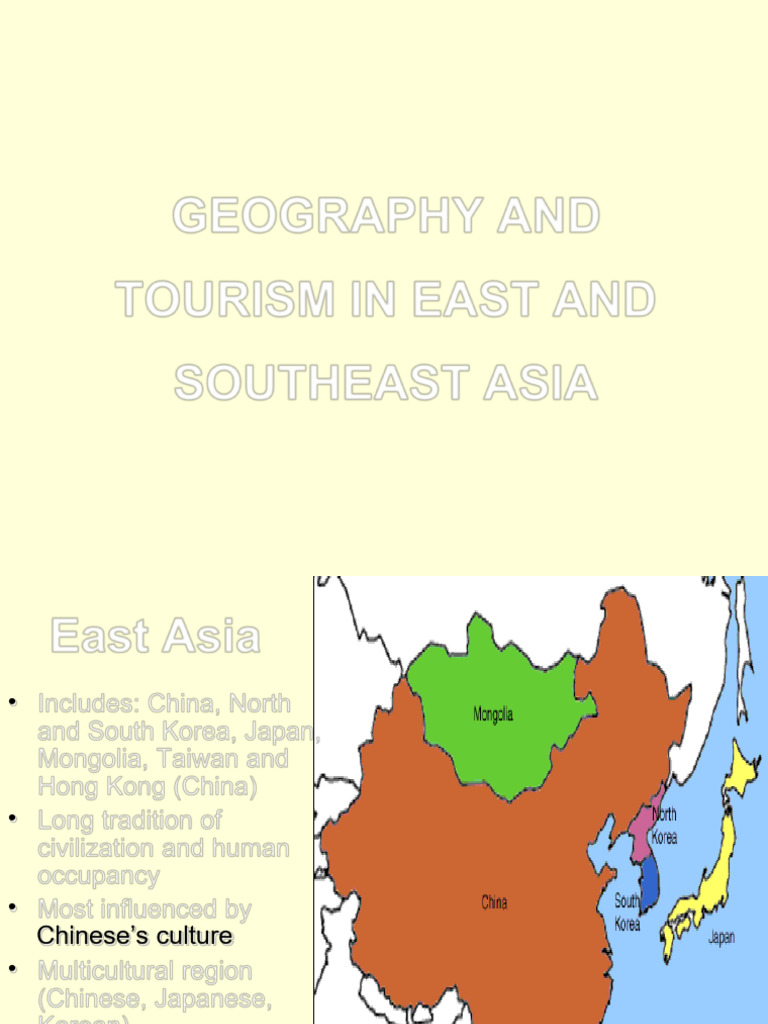 Week 4 - Tourism Geography in East Asia and Southeast Asia | PDF | East ...