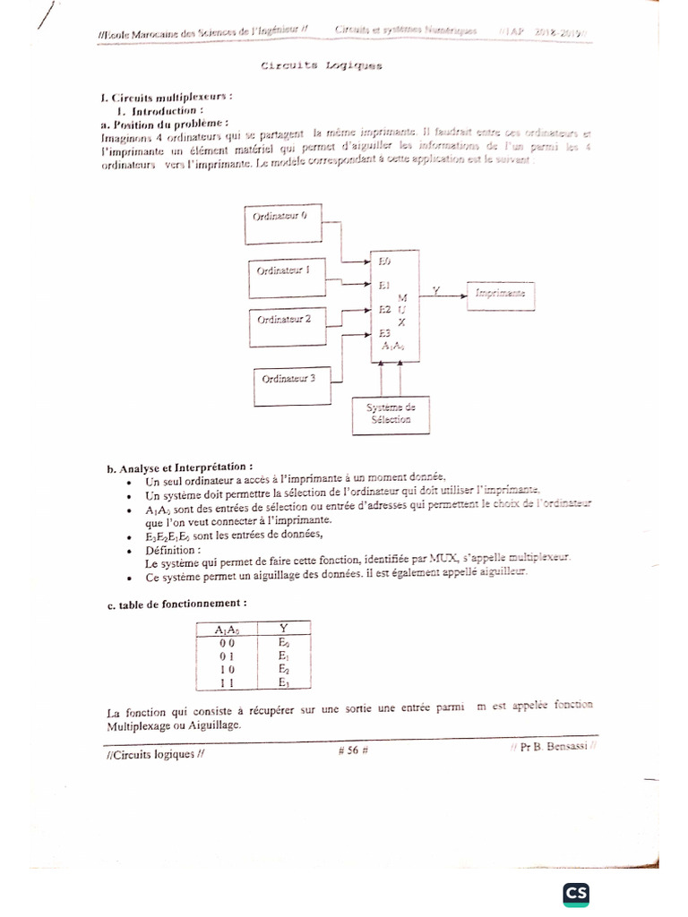 Circuit Logique | PDF