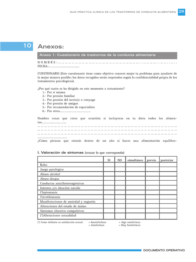Registros TCA | PDF | Dieta | Trastorno por atracón