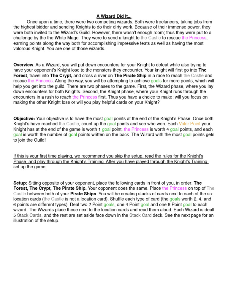 MITCMS 608F10 p1g1 Rules | PDF