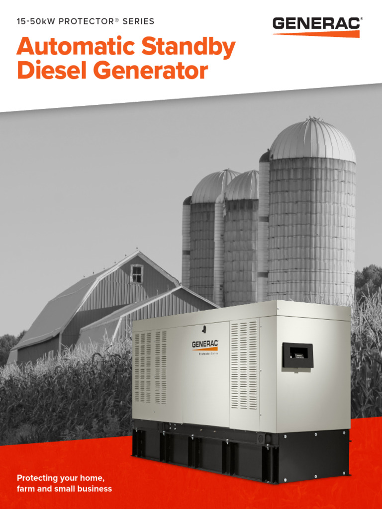 Generac ProtectorSeries Product Brochure | PDF | Manufactured Goods