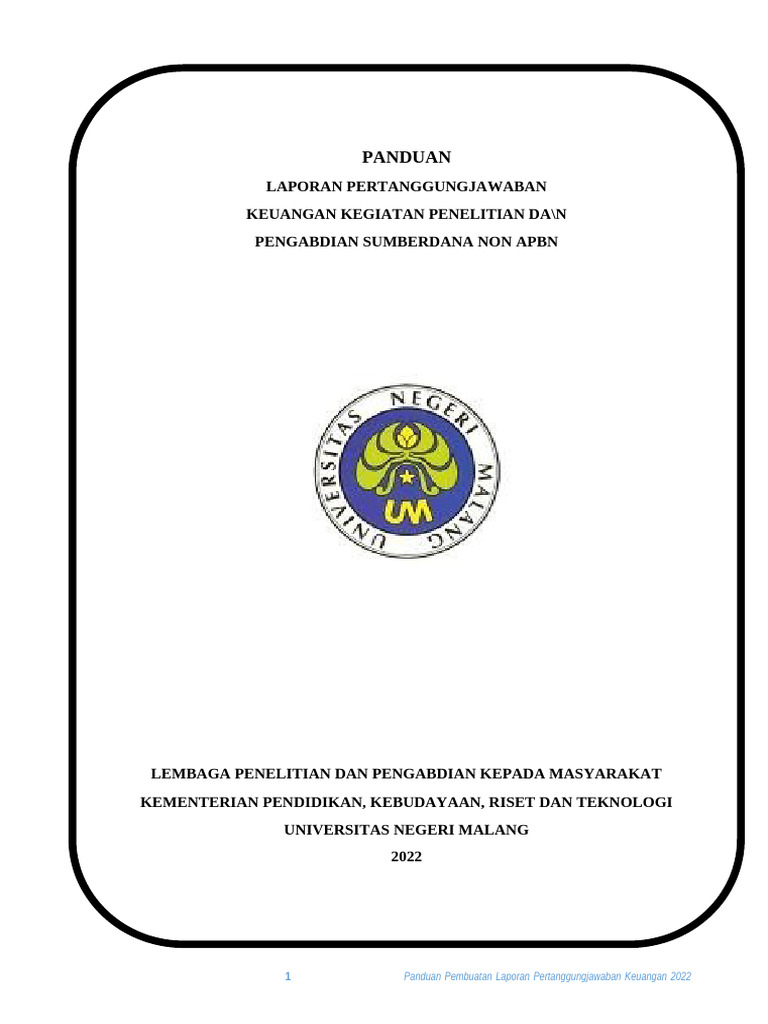 PANDUAN SPJ 2022 LP2M | PDF