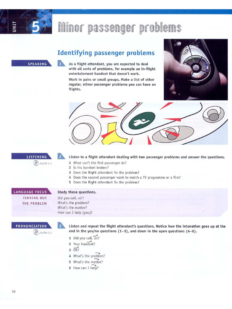 Unit 5. English-for-Cabin-Crew-SB-1 | PDF