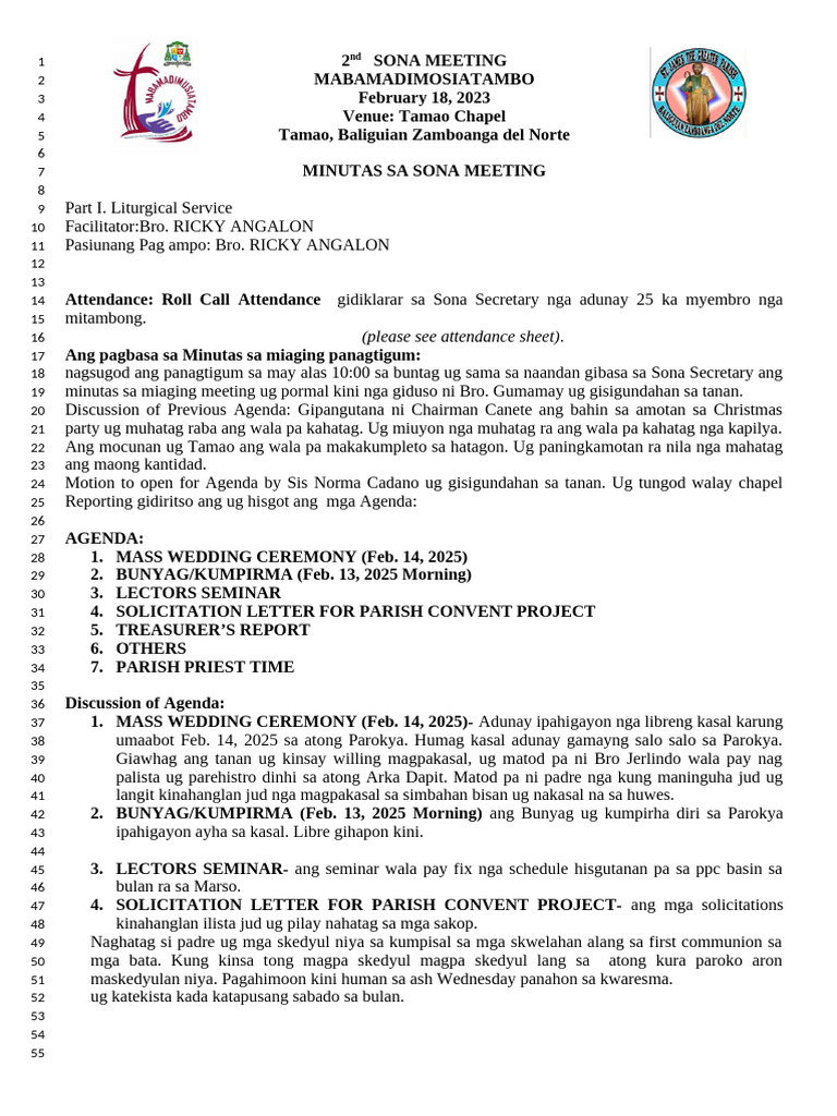 2nd Sona Meeting 2025 | PDF