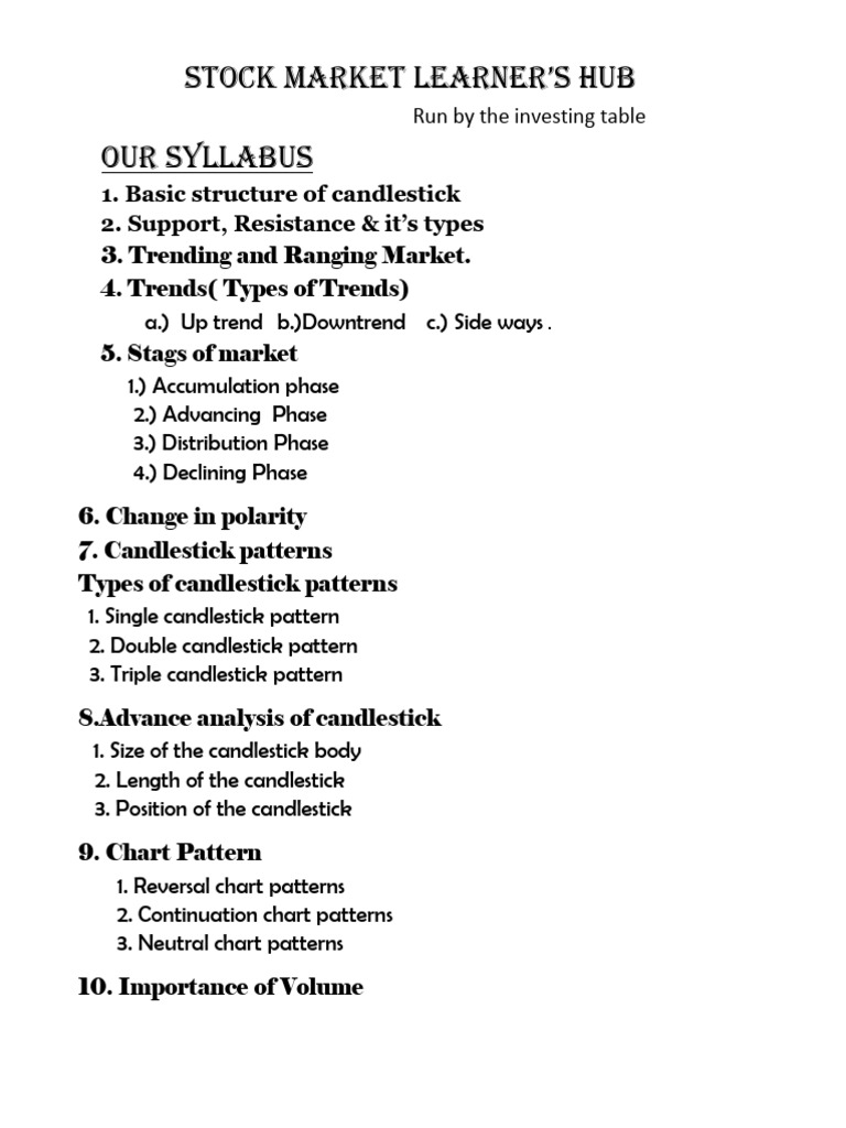 Stock market learning (2) | PDF