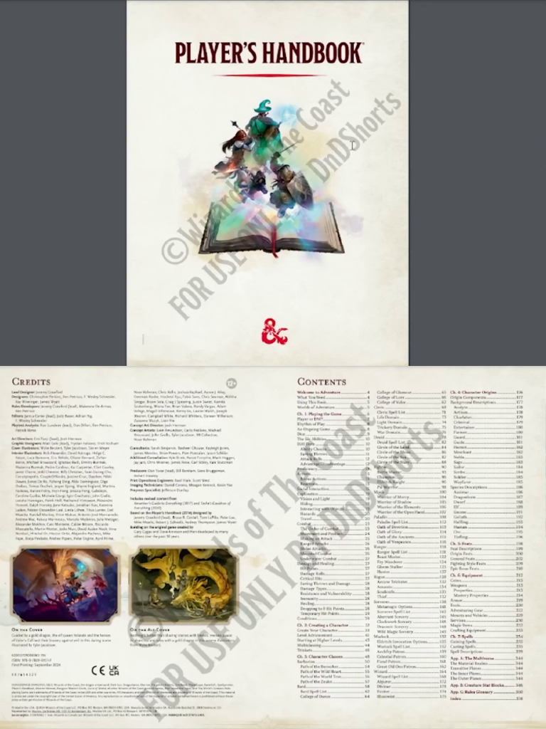 (2024) Player S Handbook | PDF