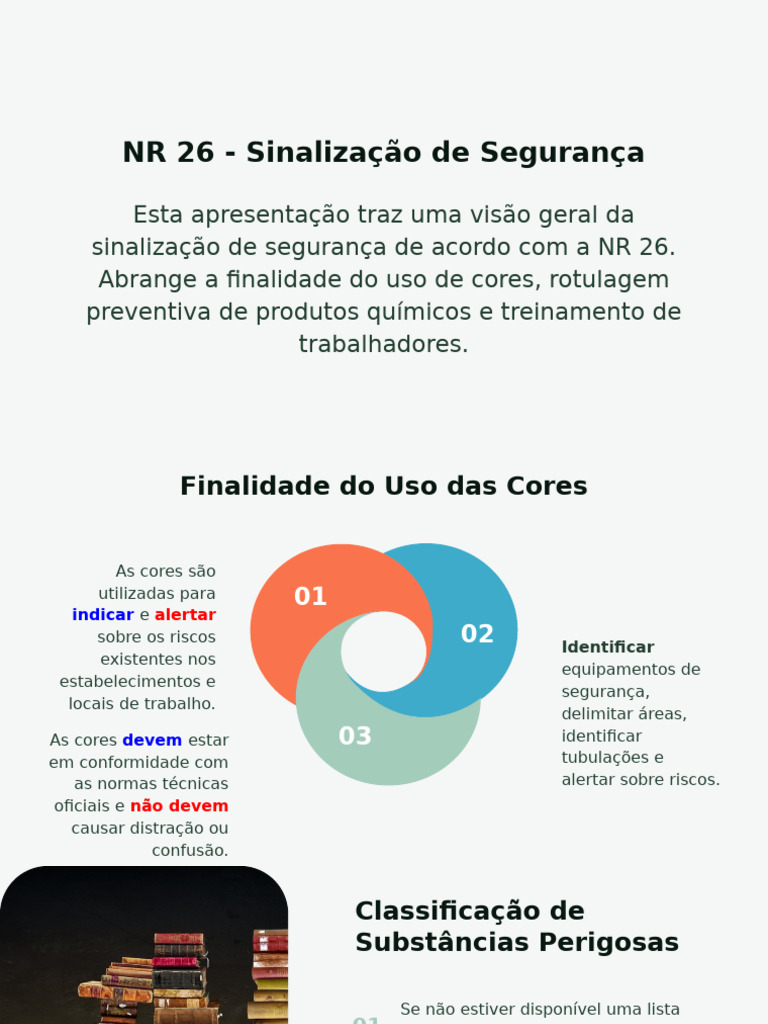 NR 26: Sinalização e Rotulagem Química | PDF | Química | Substancias ...