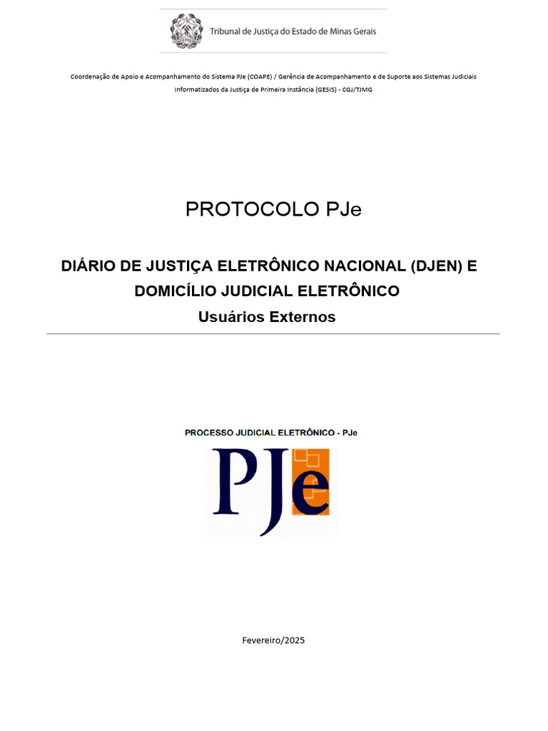 Novas Regras do DJEN e Domicílio Judicial | PDF | Citação (jurídico ...