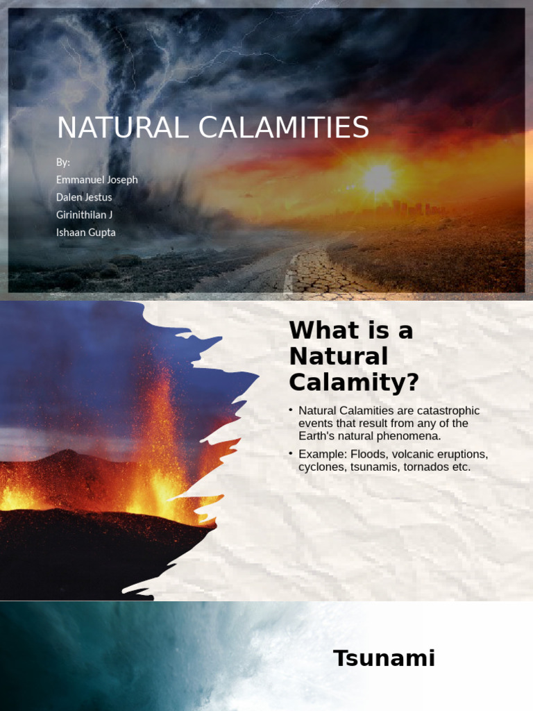 Natural Calamities Updated | PDF