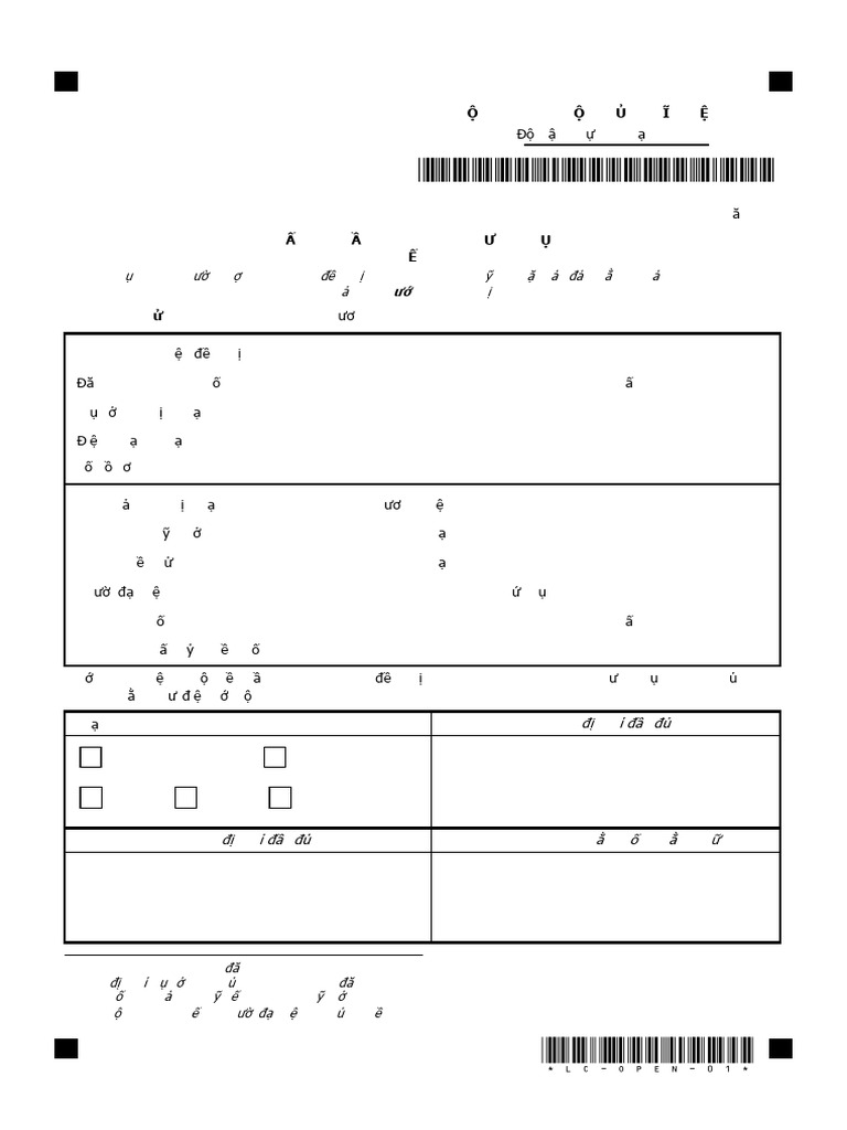 Application For Open LC | PDF