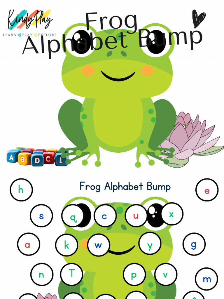 FrogAlphabetBump 1 | PDF