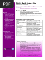 RCADS Form Selection and Scoring Guide | PDF | Abnormal Psychology ...