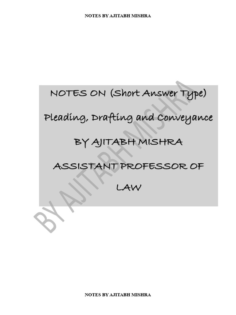 Study Material 5754 | PDF