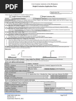 CAAP Height Evaluation Application Form | PDF | Geodesy