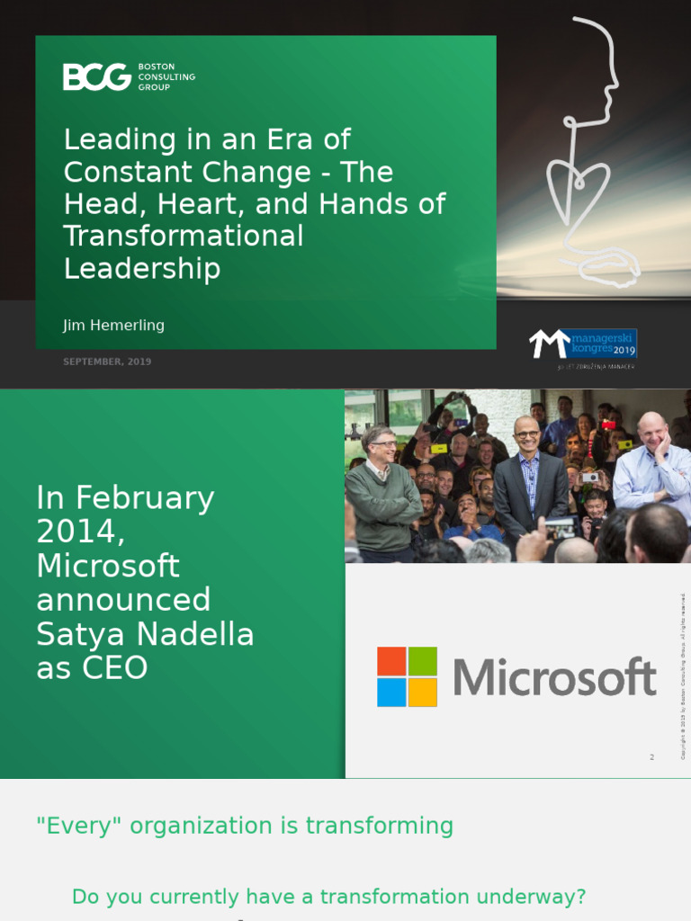 Jim Hemerling | PDF | Leadership | Mindset