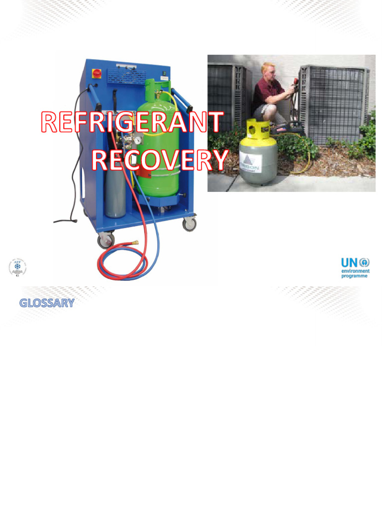 Refrigerant Recovery Procedures Explained | PDF | Leak | Infrared