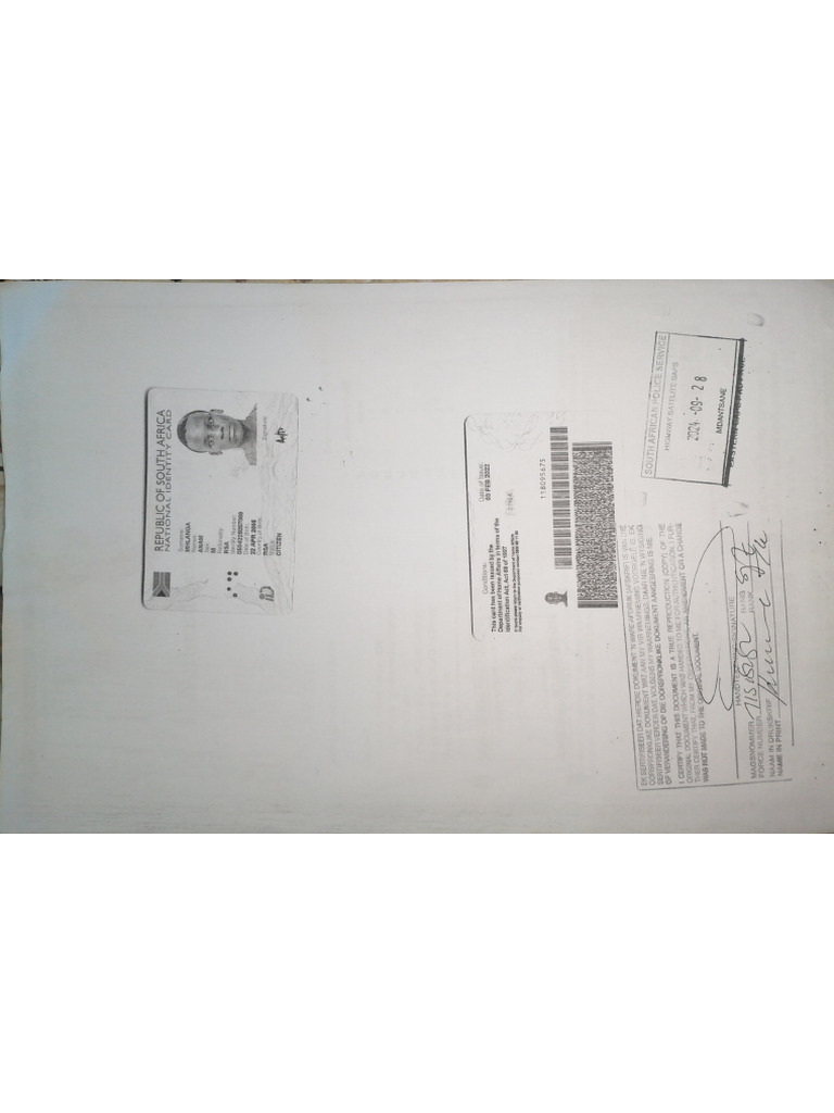Identity Document | PDF