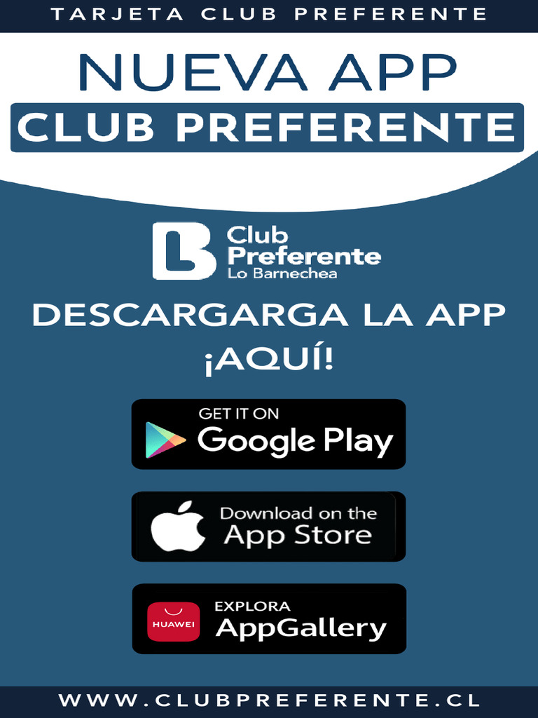 Descarga la App Club Preferente | PDF