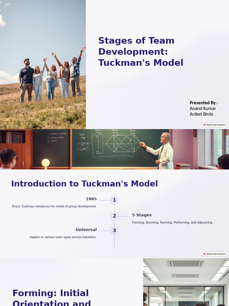 Stages-of-Team-Development-Tuckmans-Model | PDF | Organizational ...