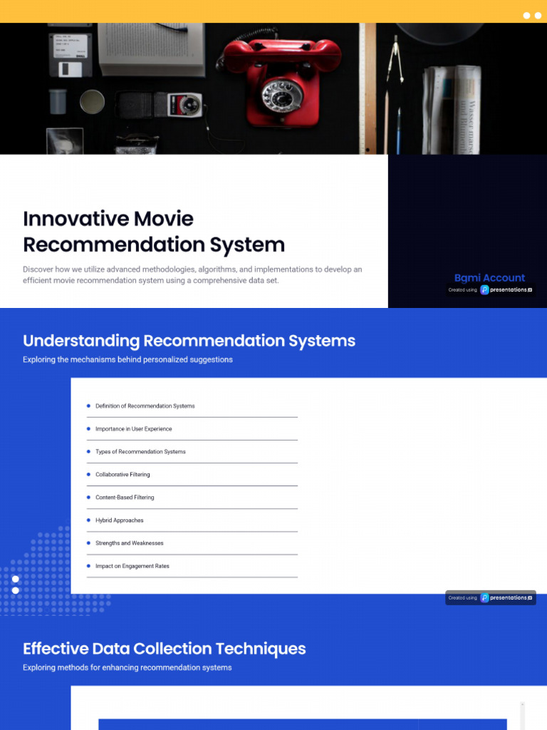 Building A Movie Recommendation System - An Educational Overview | PDF