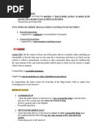 Understanding Commodatum and Mutuum | PDF | Lease | Interest