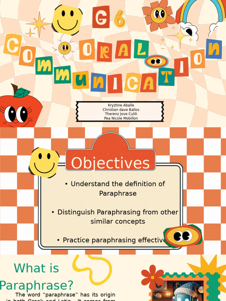 Mastering Paraphrasing Techniques | PDF | Part Of Speech | Semantic Units