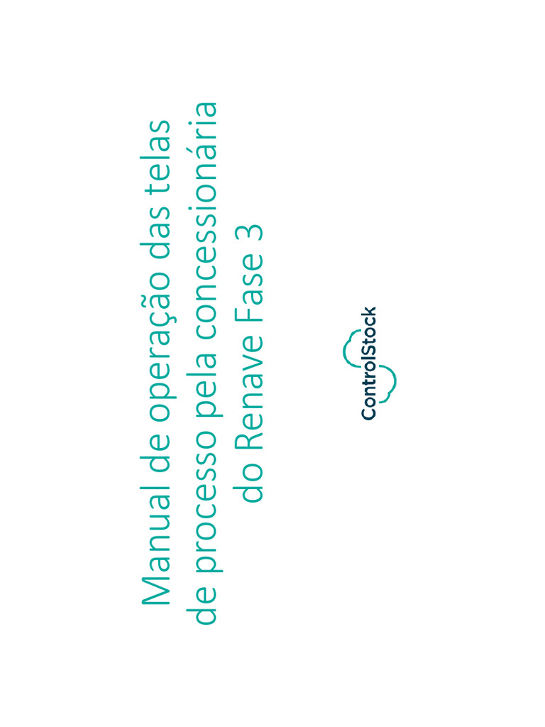 Controlstock Manual Renave Fase 3 Concessionaria | PDF