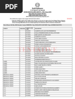 DU Final Datesheet May-June 2025 | PDF | Bachelor Of Arts | Qualifications
