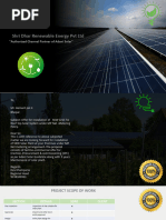 5 KWP On-Grid Rooftop Quotation | PDF | Solar Power | Photovoltaics