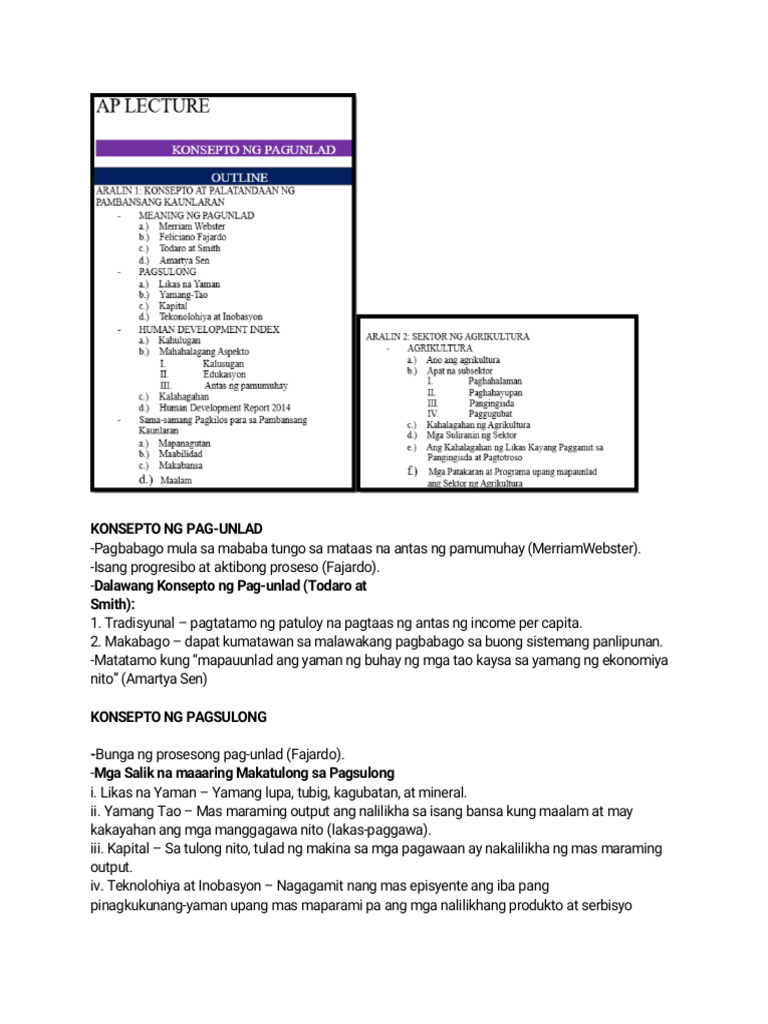 Ap Q4 Lecture Part 1 | PDF