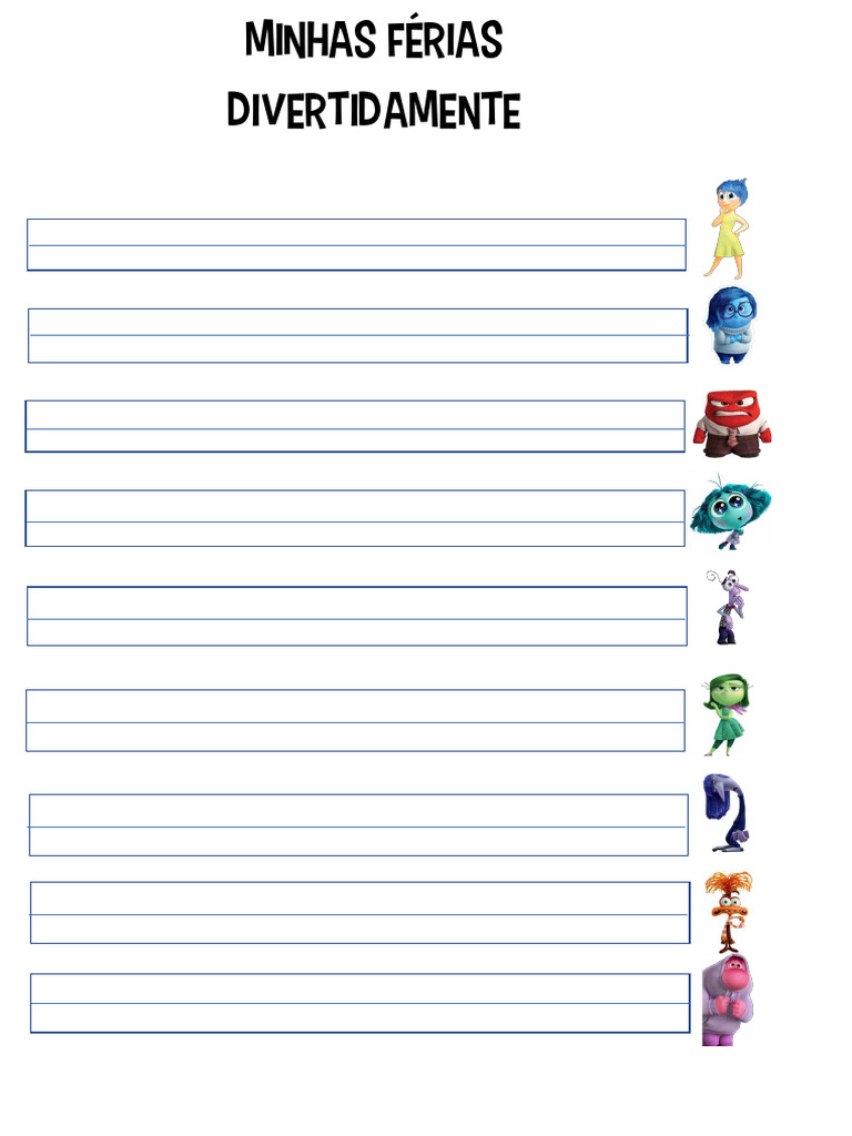 Minhas Férias | PDF