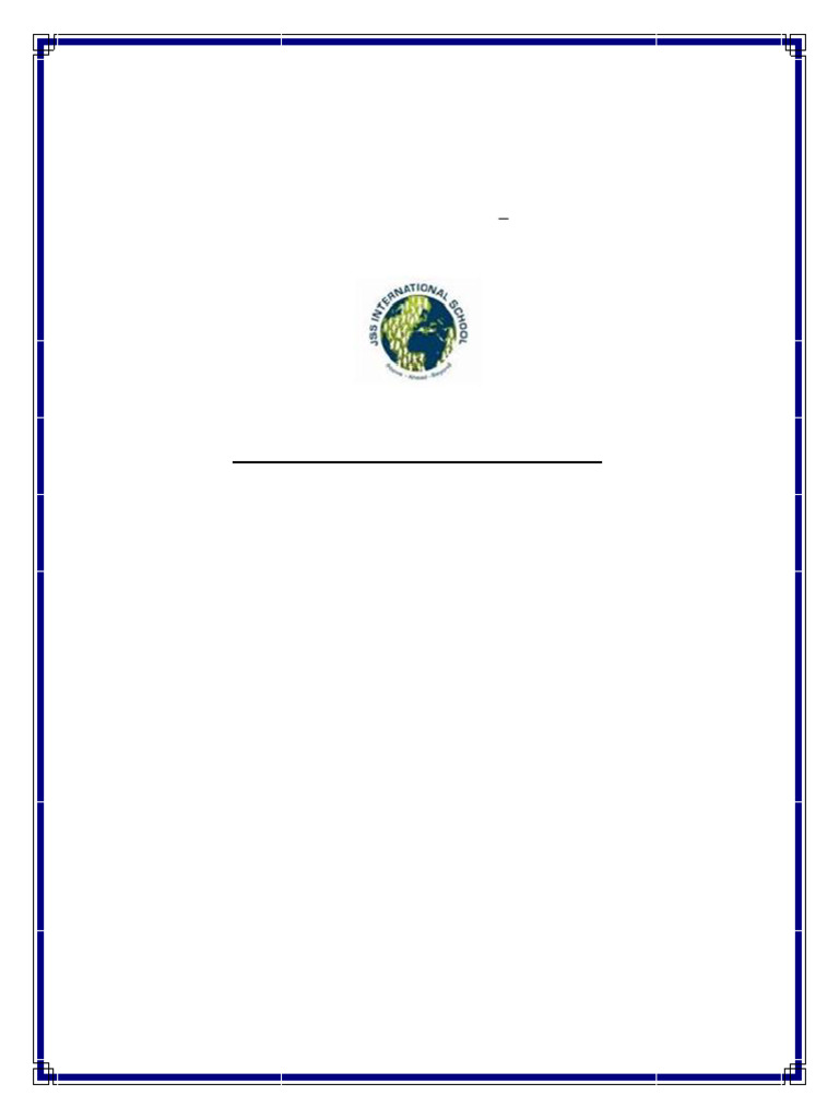 Class 10 Project Completion Certificate | PDF