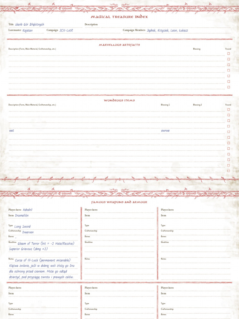 Cirdan - Treasure - Kopia - Kopia - Kopia - Kopia | PDF