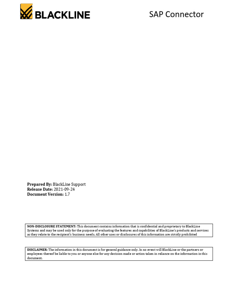 SAP Connector - Extractor For ERP ECC General User Guide 2110 For SolEx ...