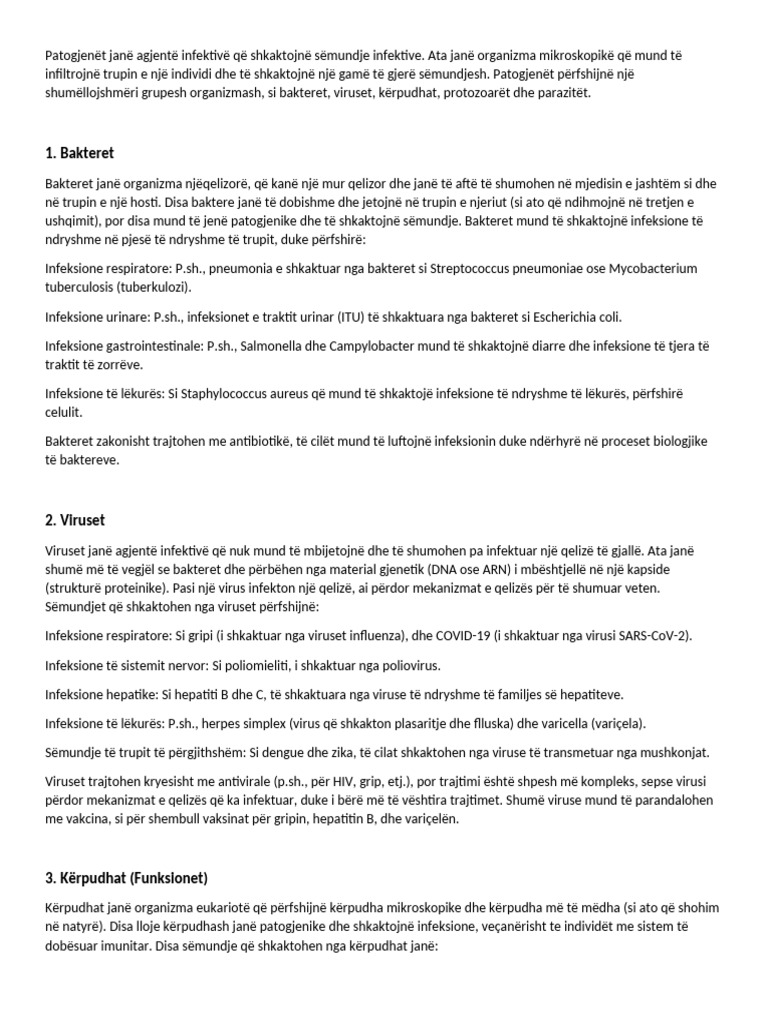 Patogjenët | PDF