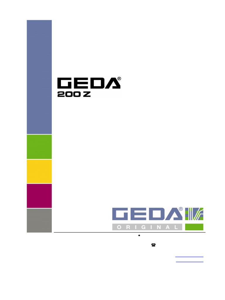 Instruccions Geda 200z Esp | PDF | Seguridad y salud ocupacional