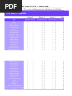 Competency Matrix Template | PDF