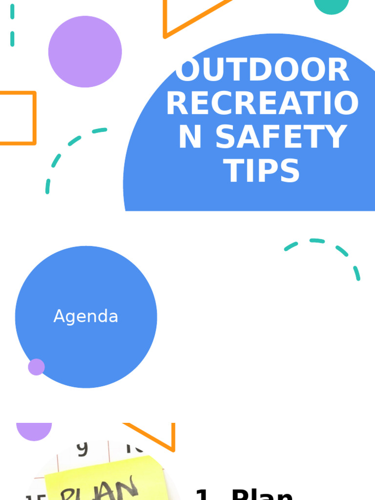 Outdoor Recreation Safety Tips | PDF | Camping | Hiking