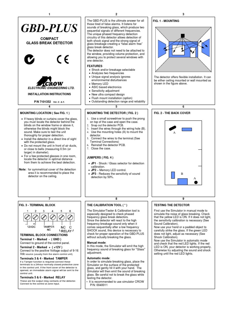 GBD Plus | PDF | Detector (Radio) | Relay