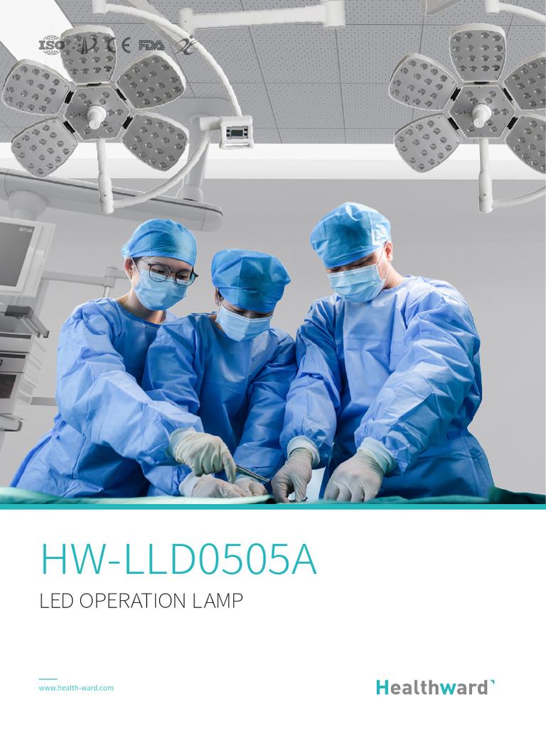 HW LLD0505A Led Operation Lamp Healthward | PDF | Lighting | Color
