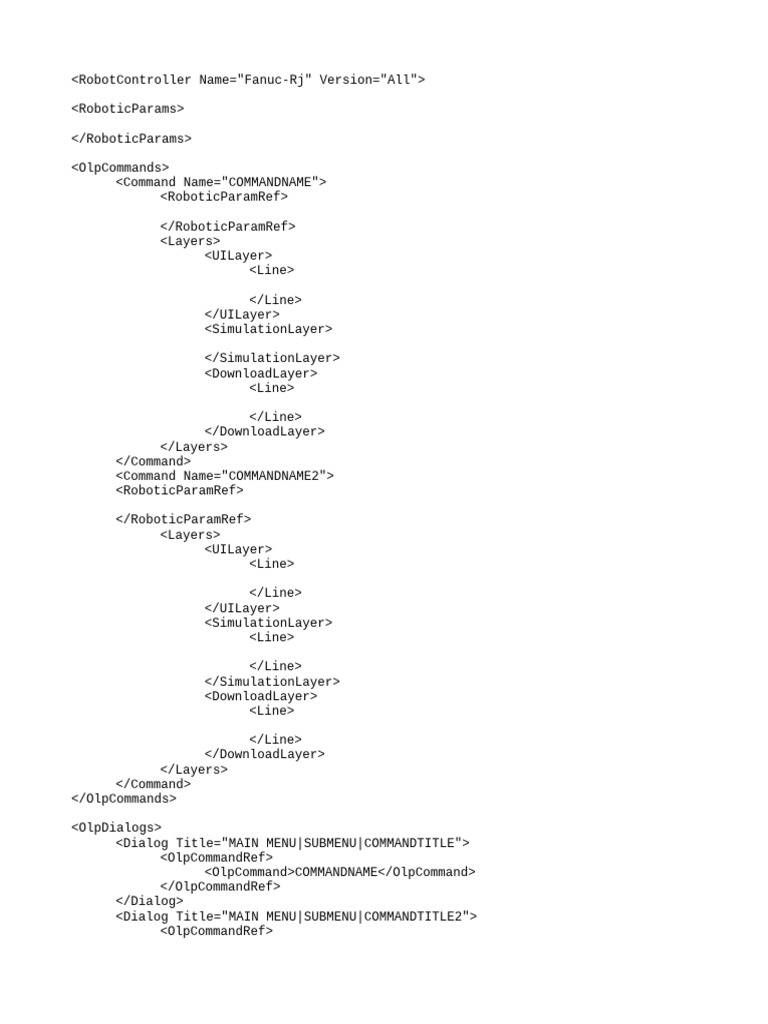 Fanuc RJ Robot Controller Commands | PDF