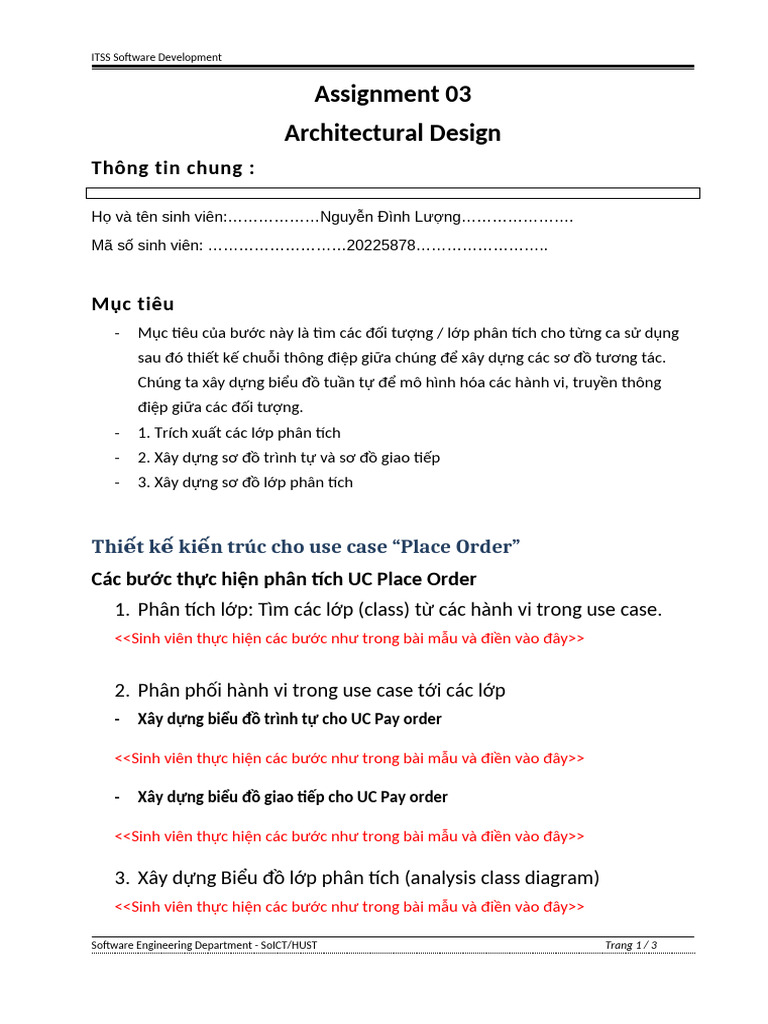 Assignment 03 - Architectural Design 20242 | PDF