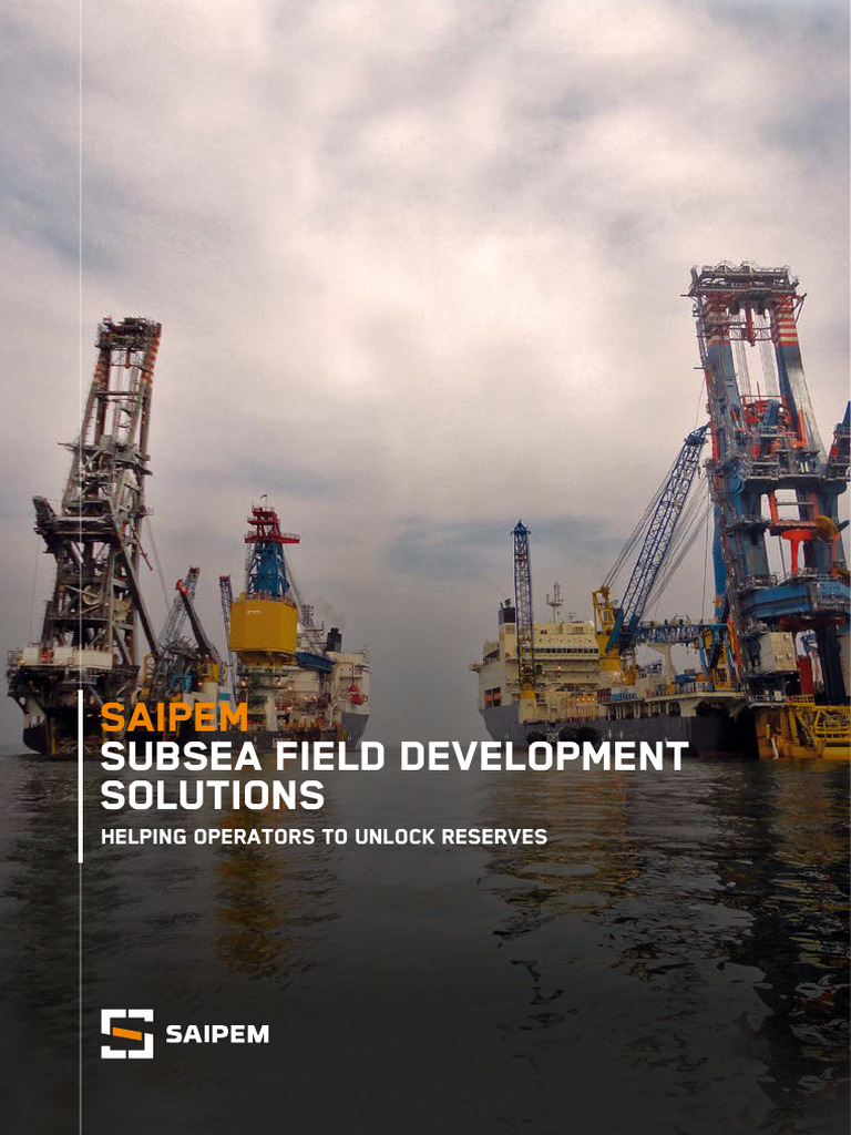 Subsea Field Development | PDF | Pipe (Fluid Conveyance) | Water