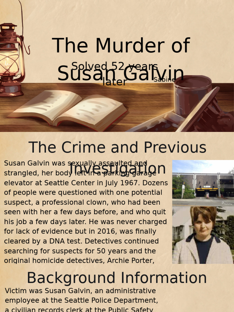 The Murder of Susan Galvin | PDF