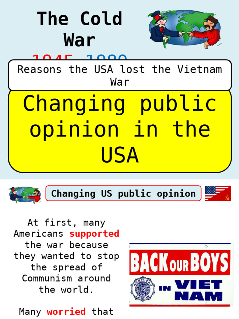 The Vietnam War - Changing Views in The USA | PDF | Anti War Movement ...