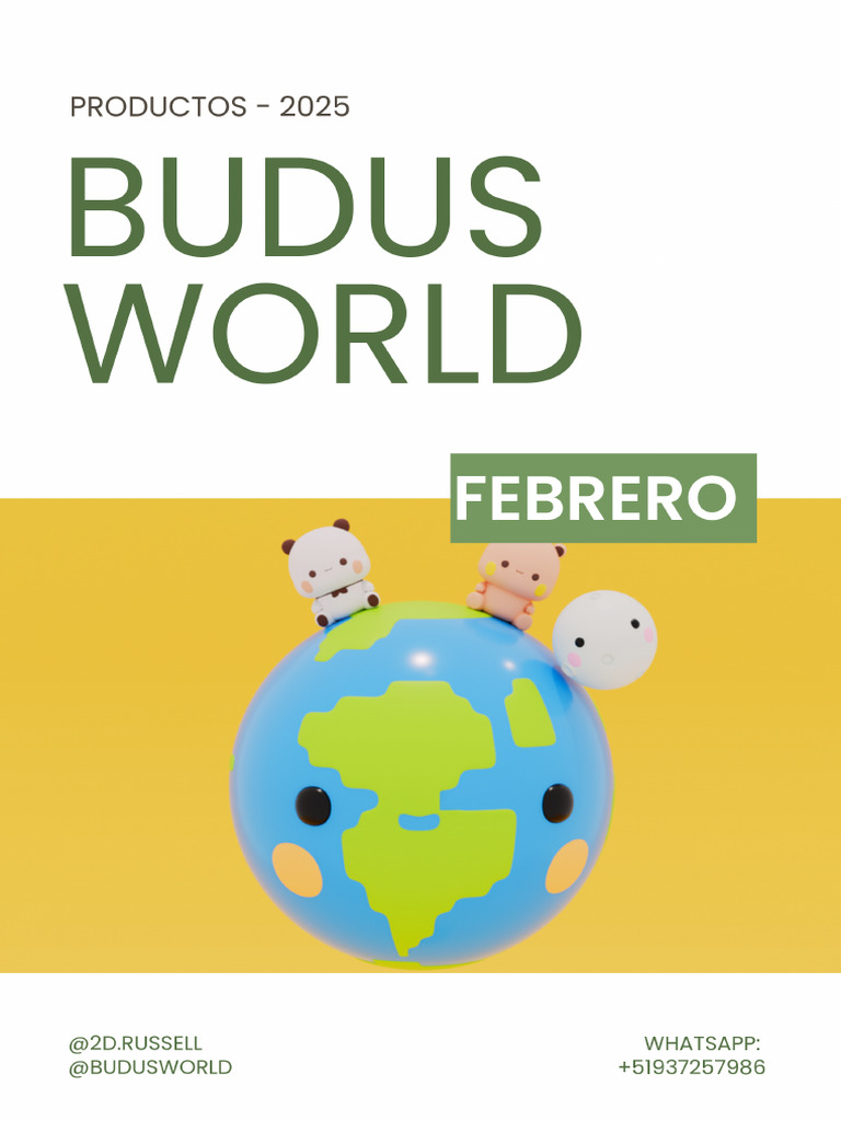 Catalogo Budus Wolrd - Febrero 2025 | PDF